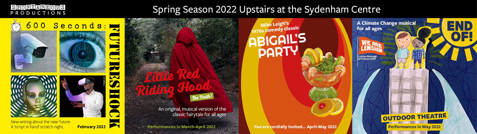 Spontaneous Productions – Professional theatre in southeast London SE26