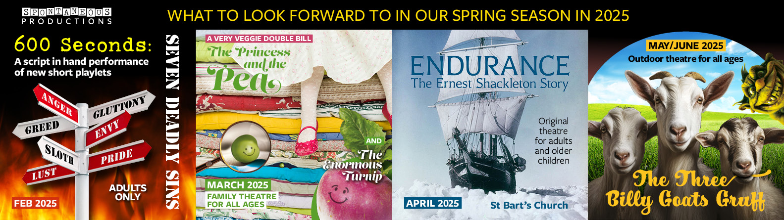 Spontaneous Productions – Professional theatre in southeast London SE26